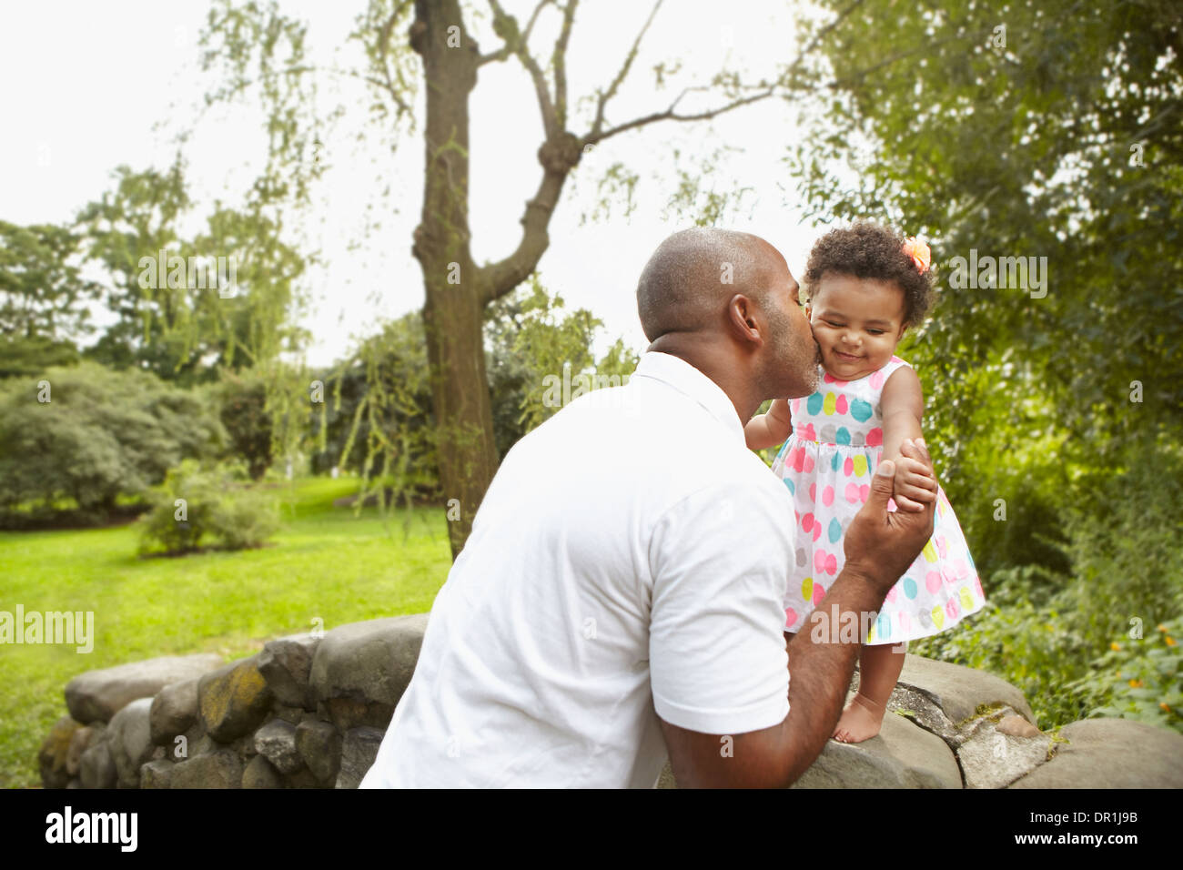 Mixed Race Father Daughter Banque De Photographies Et Dimages à Haute