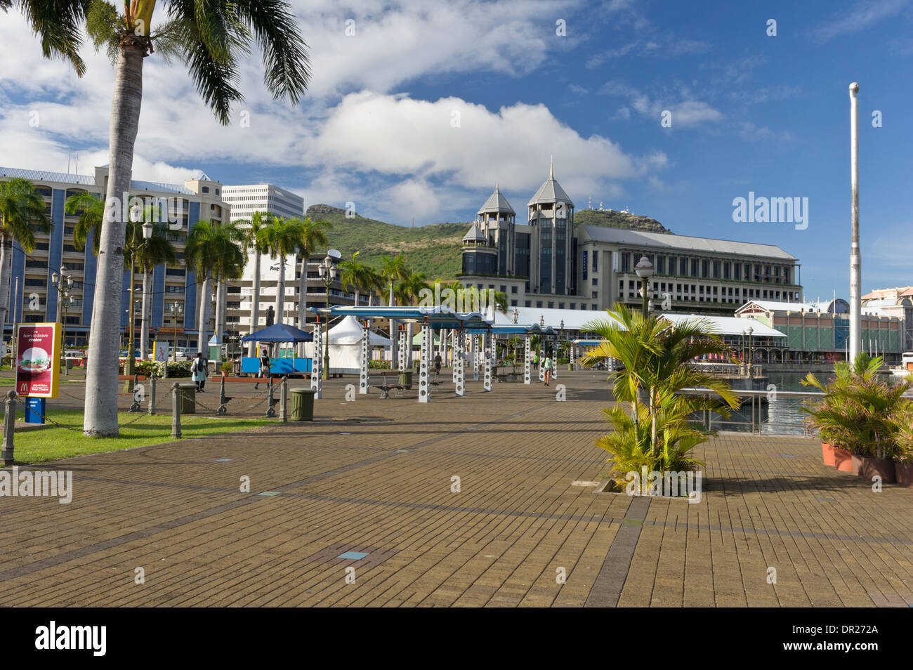 La Promenade au Caudan Waterfront, Port Louis, Ile Maurice Photo Stock ...