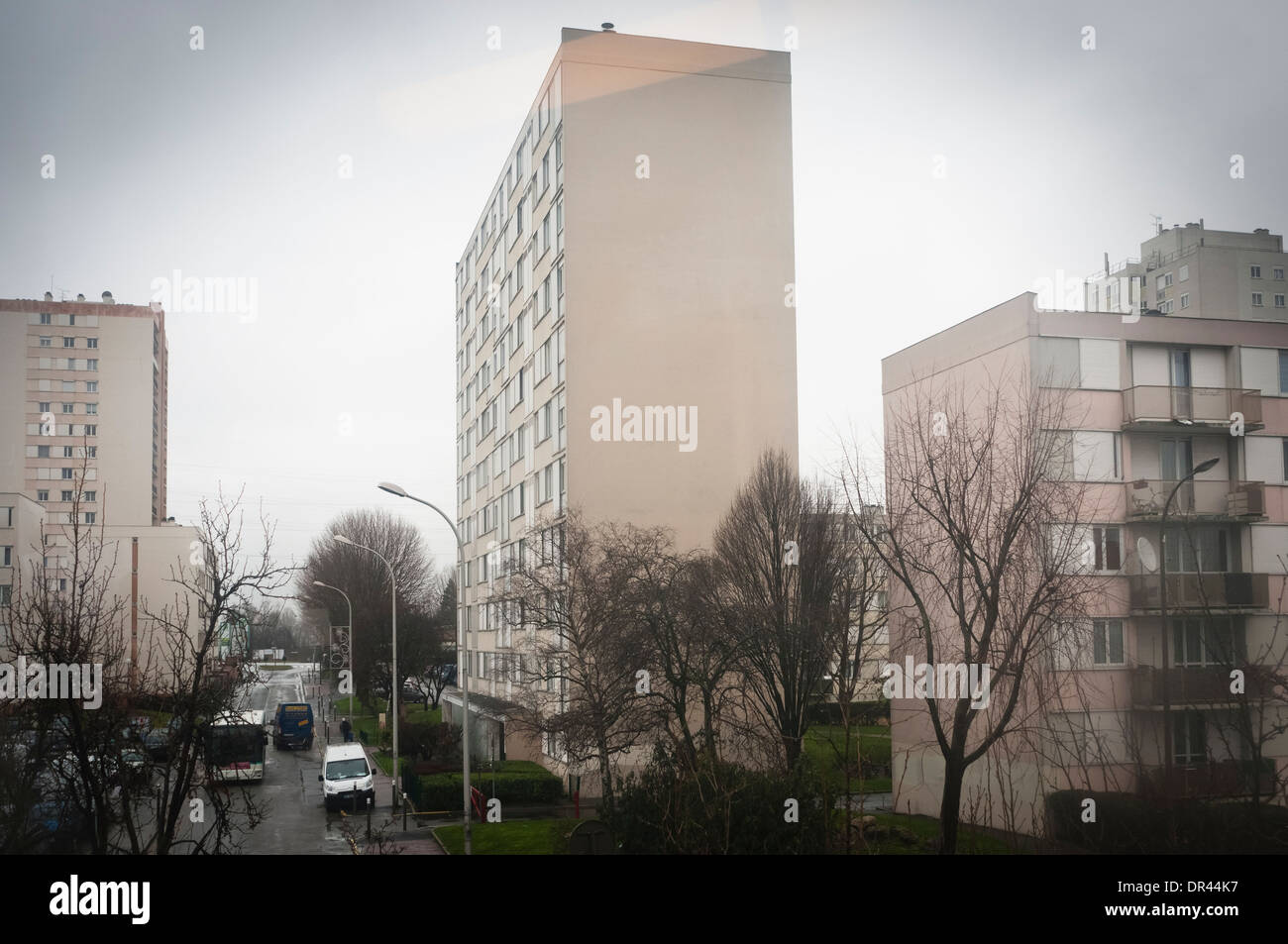 Vue sur la banlieue parisienne Banque de photographies et d’images à ...