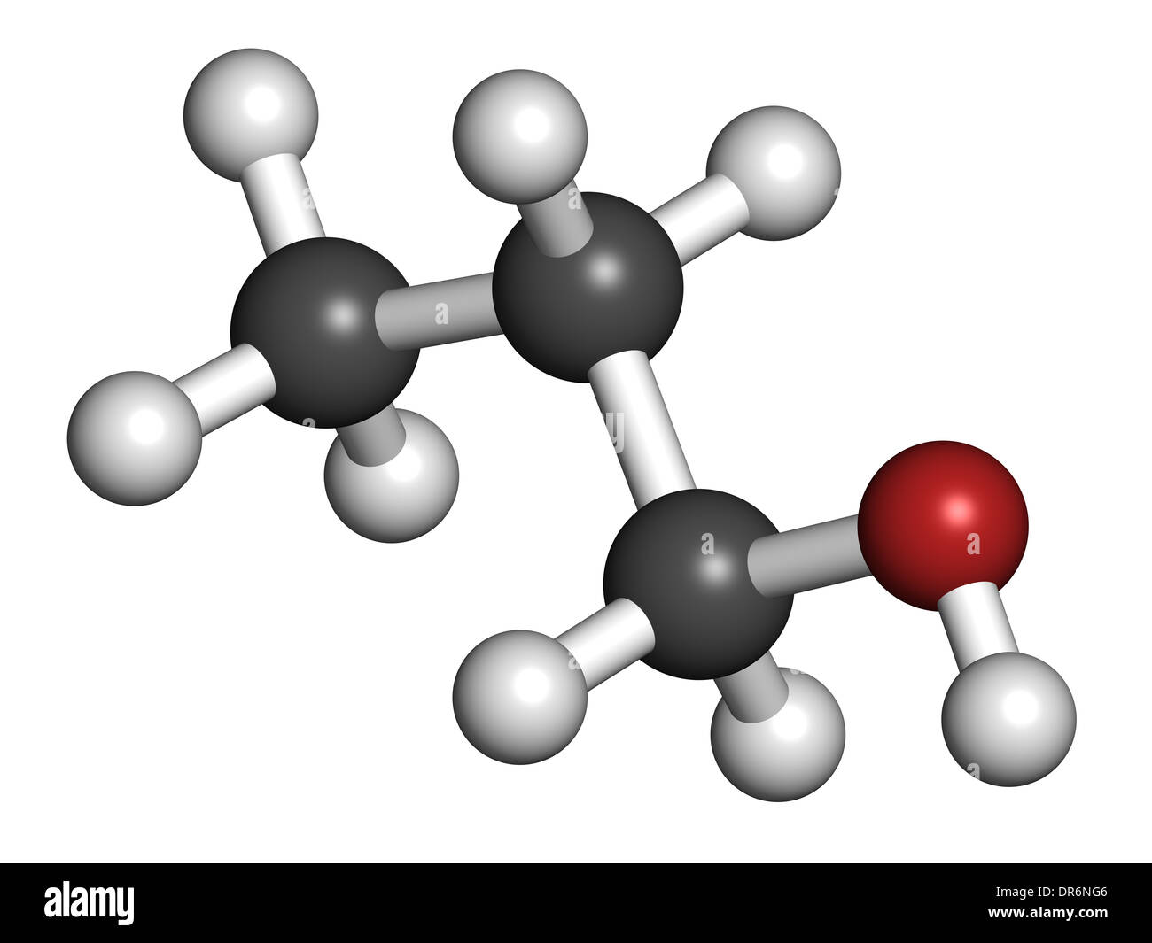 Propanol molecule Banque de photographies et d’images à haute ...