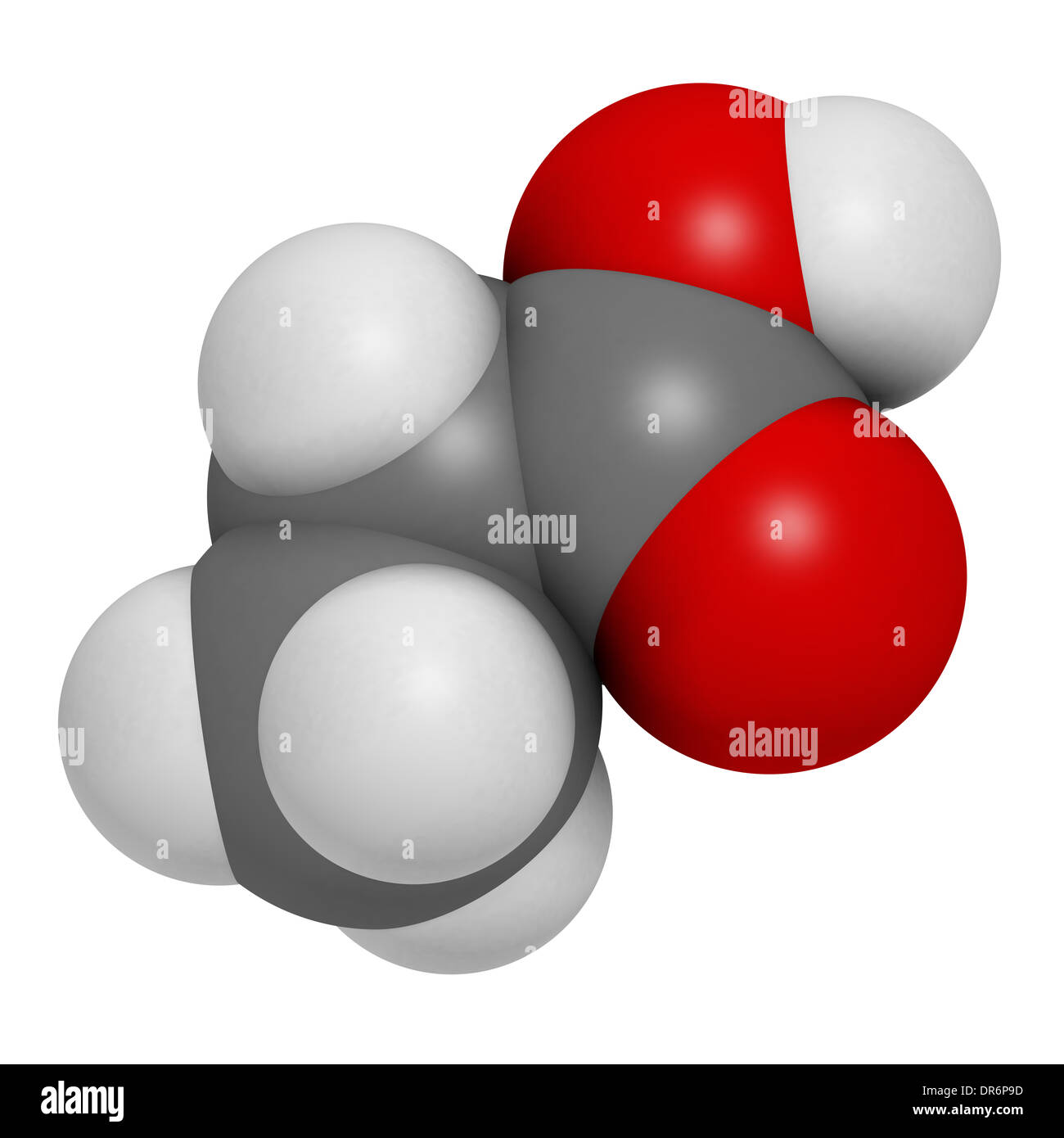 L'acide propionique (propanoic acid) molécule. Utilisé comme ...