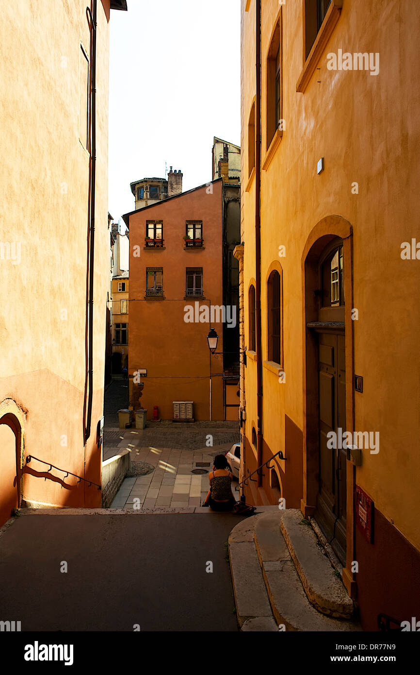 Quartier vieux lyon Banque de photographies et d’images à haute ...