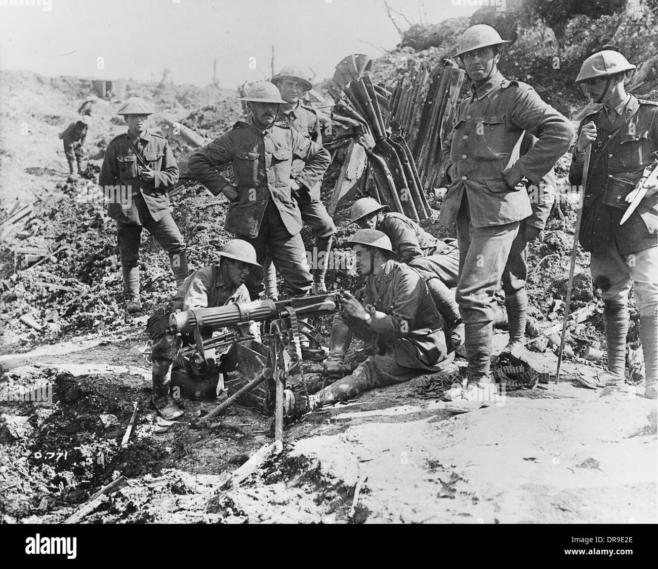 Historia de la guerra canadiense Banque de photographies et d’images à ...