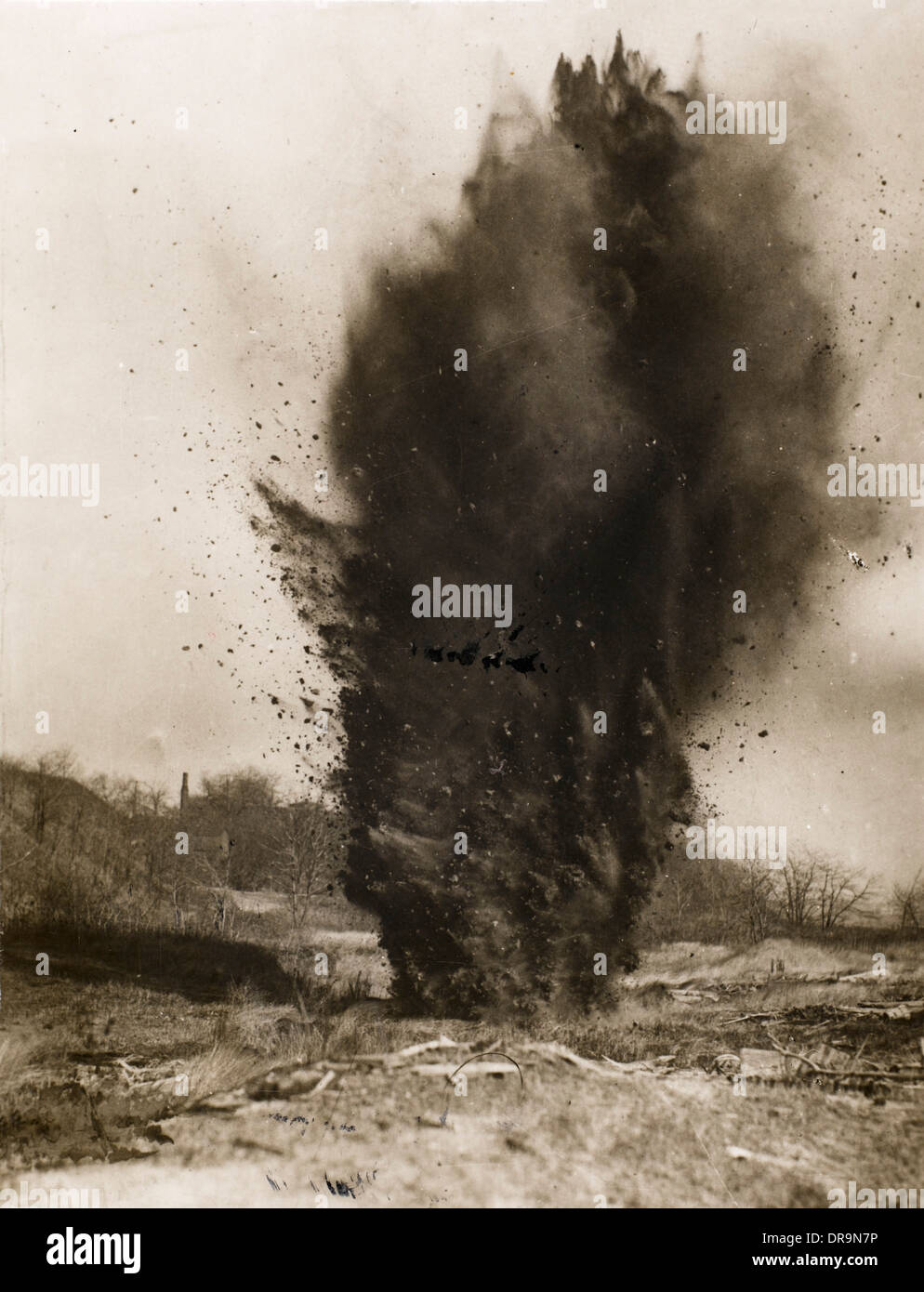 Explosion de la mine Banque de photographies et d’images à haute ...