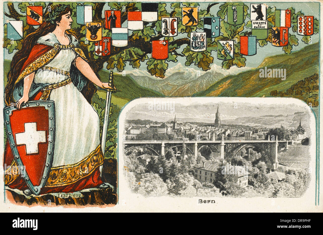 Drapeau de la berne Banque de photographies et d’images à haute ...