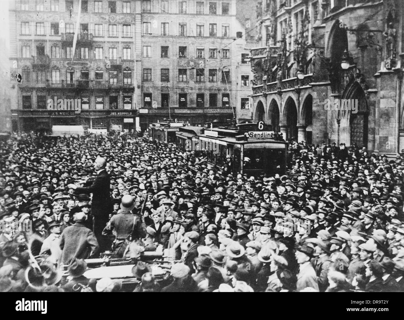 Putsch de Munich 1923 Photo Stock - Alamy