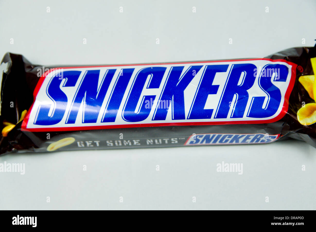 Barre de chocolat snickers Banque de photographies et d’images à haute ...