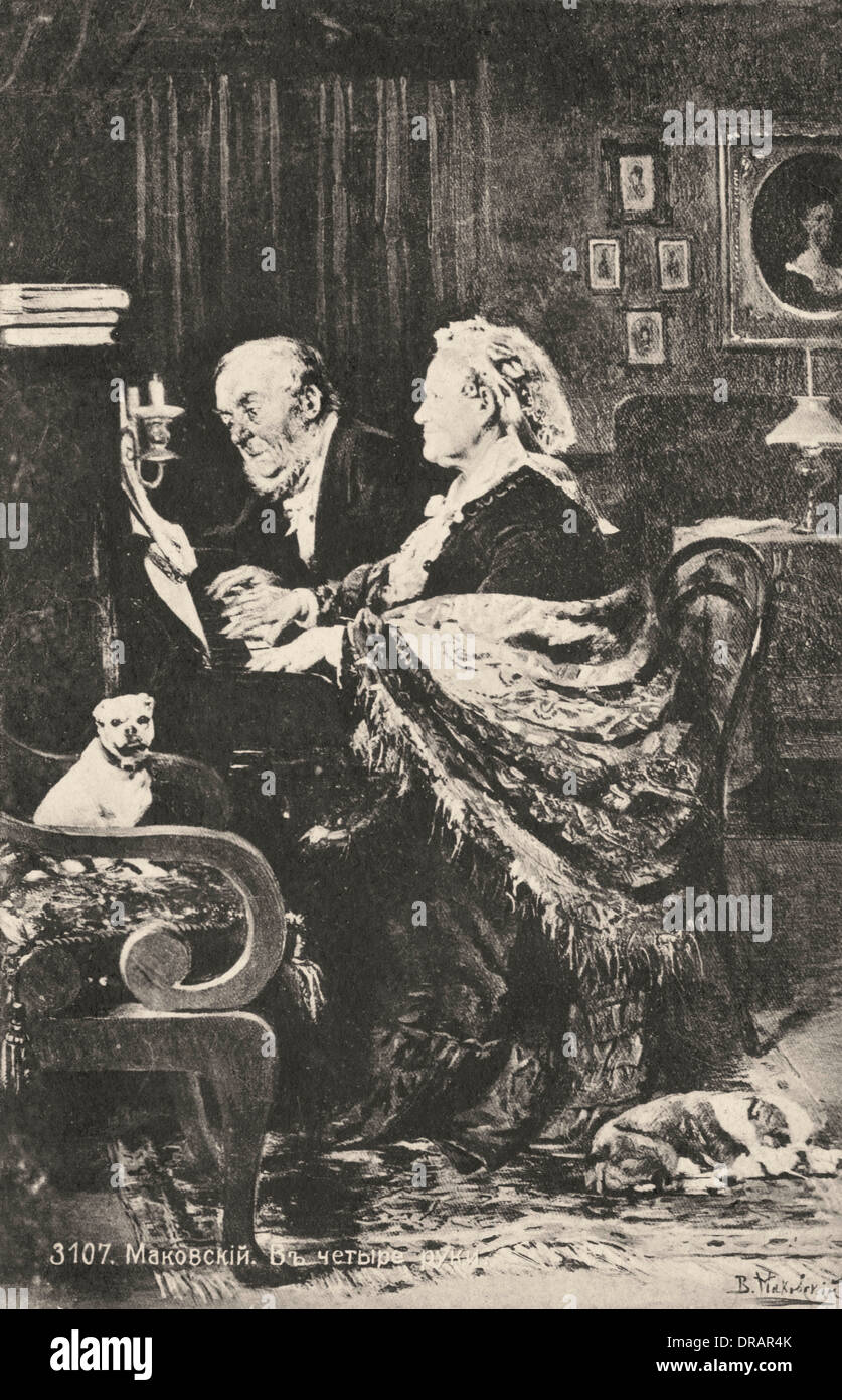 Couple russe Banque de photographies et d’images à haute résolution - Alamy