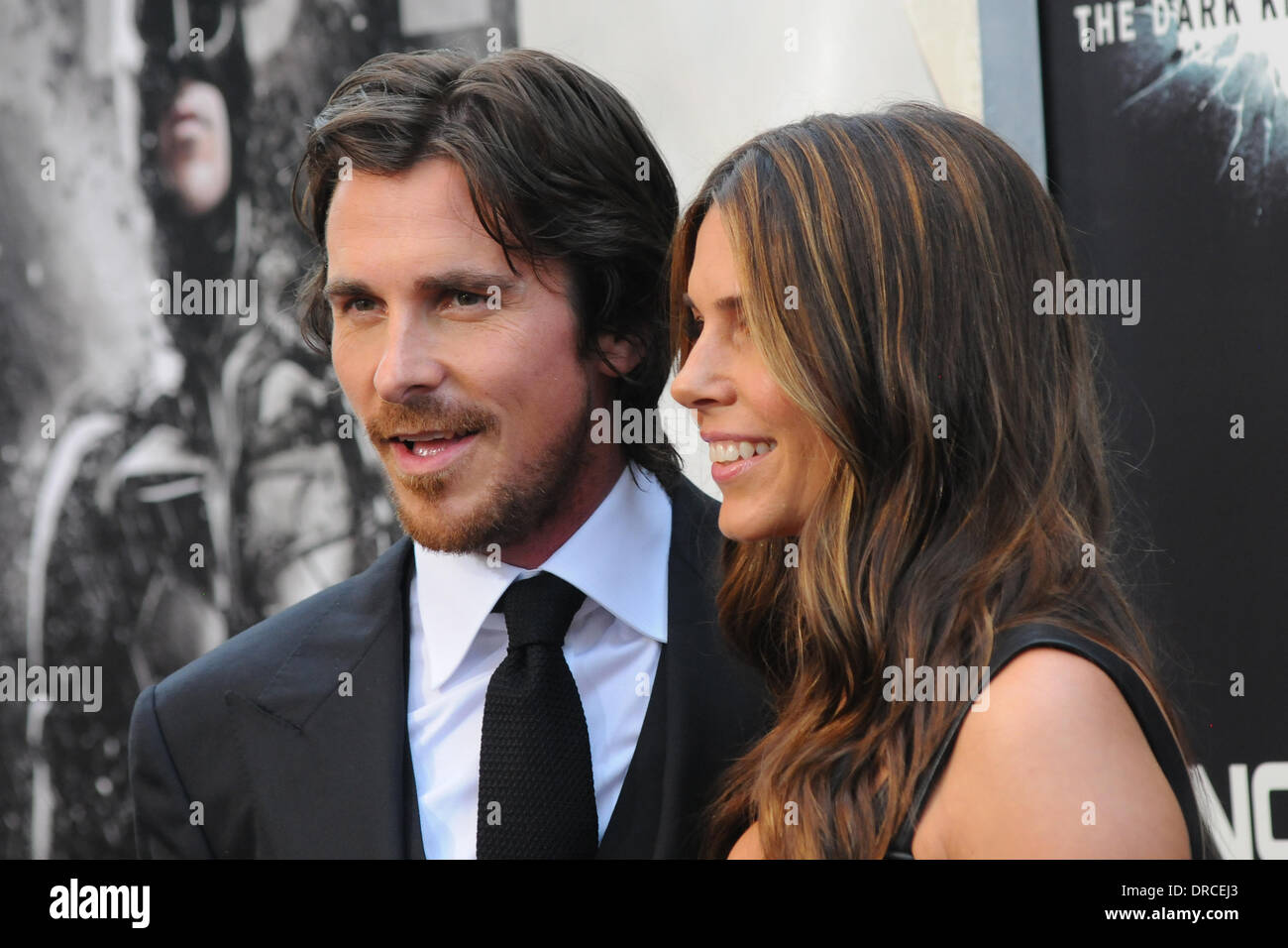 Christian bale and wife sandra blazic Banque de photographies et d ...