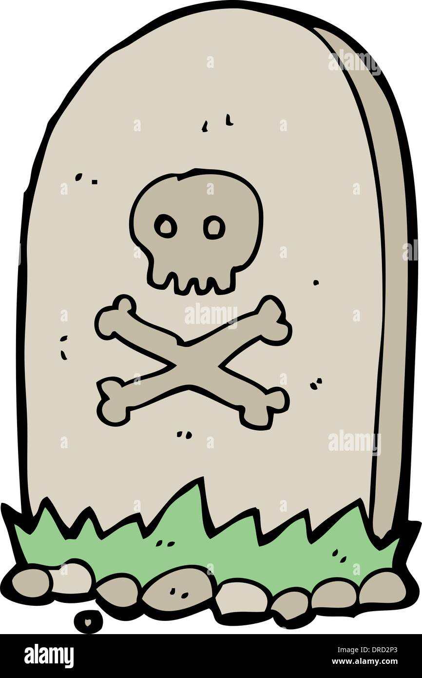 tombe de dessin animé Image Vectorielle Stock - Alamy