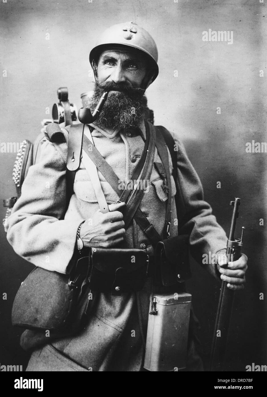 Soldat francais premiere guerre mondiale Banque de photographies et d ...