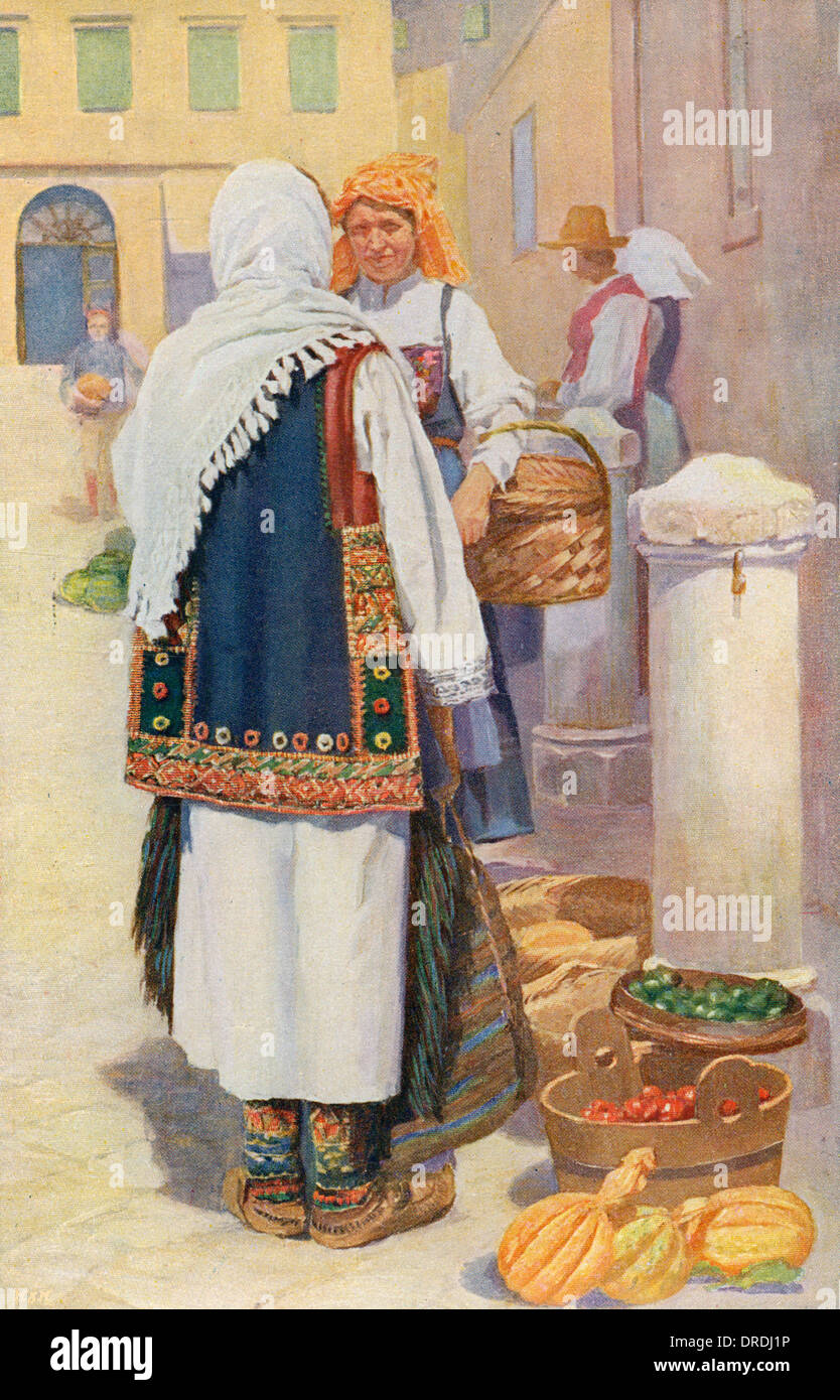 Balkan traditional dress Banque de photographies et d’images à haute ...