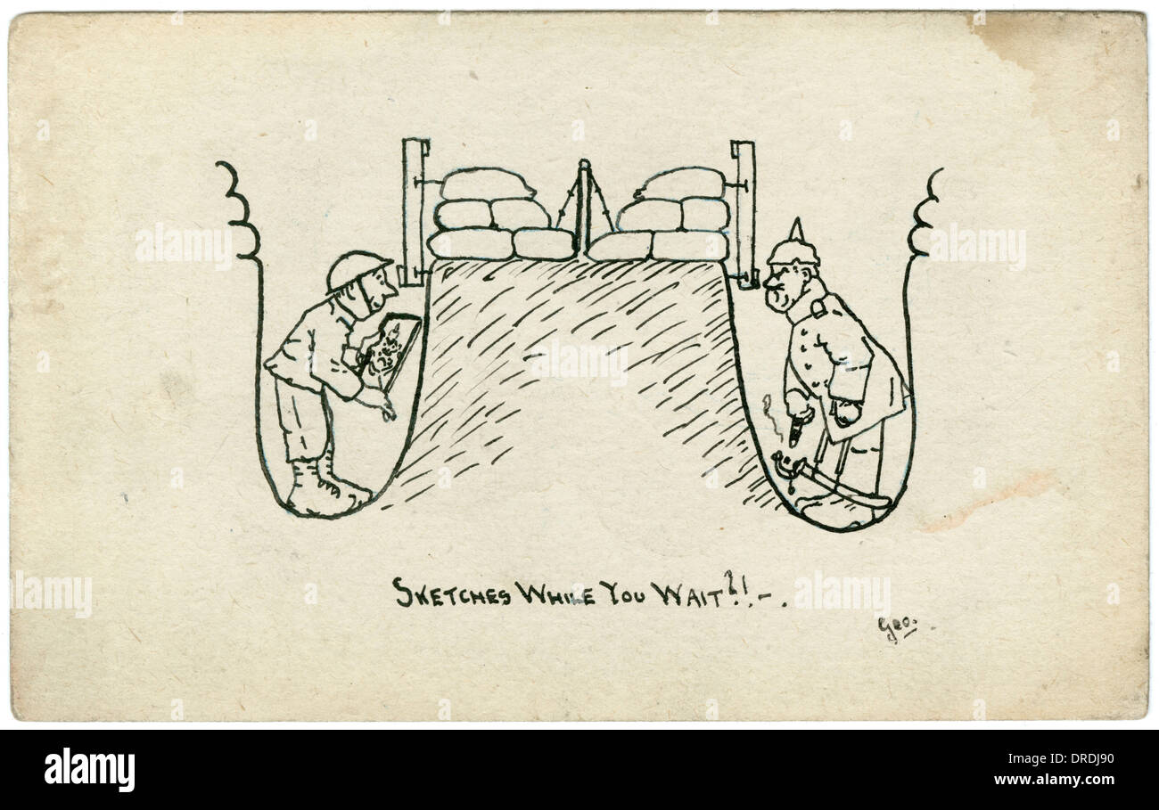 Humour de tranchée Banque de photographies et d’images à haute ...