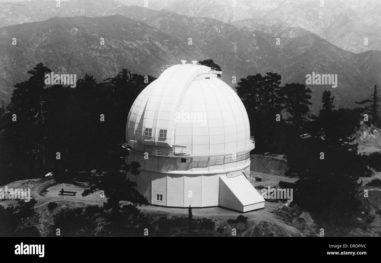 At mount wilson observatory Banque de photographies et d’images à haute ...