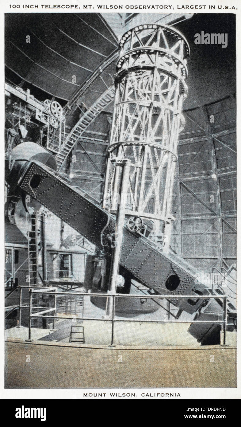 Mount wilson telescope Banque de photographies et d’images à haute ...