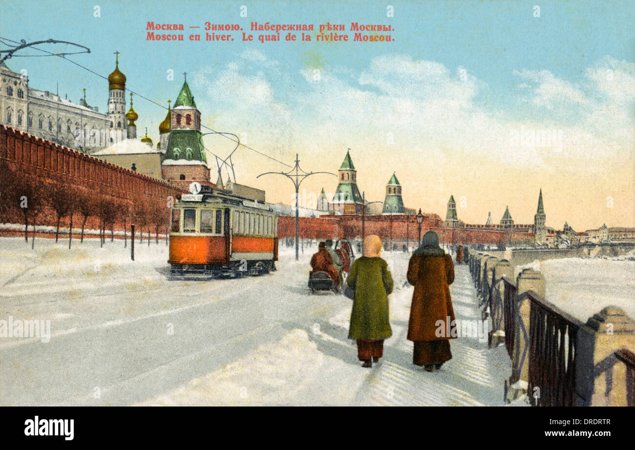 Moscou en hiver Banque de photographies et d’images à haute résolution ...