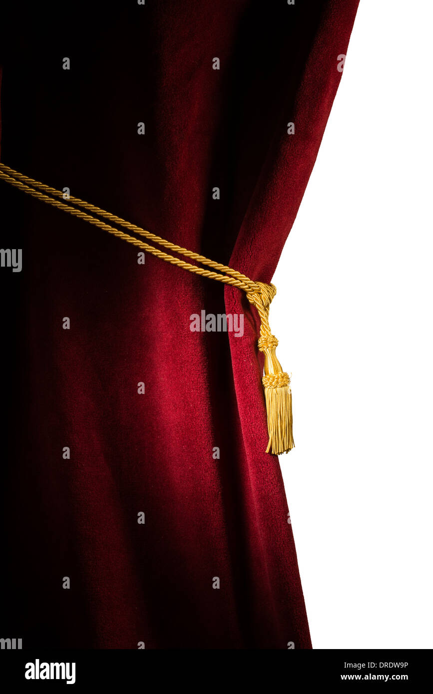 Rideaux rouges Banque de photographies et d’images à haute résolution ...