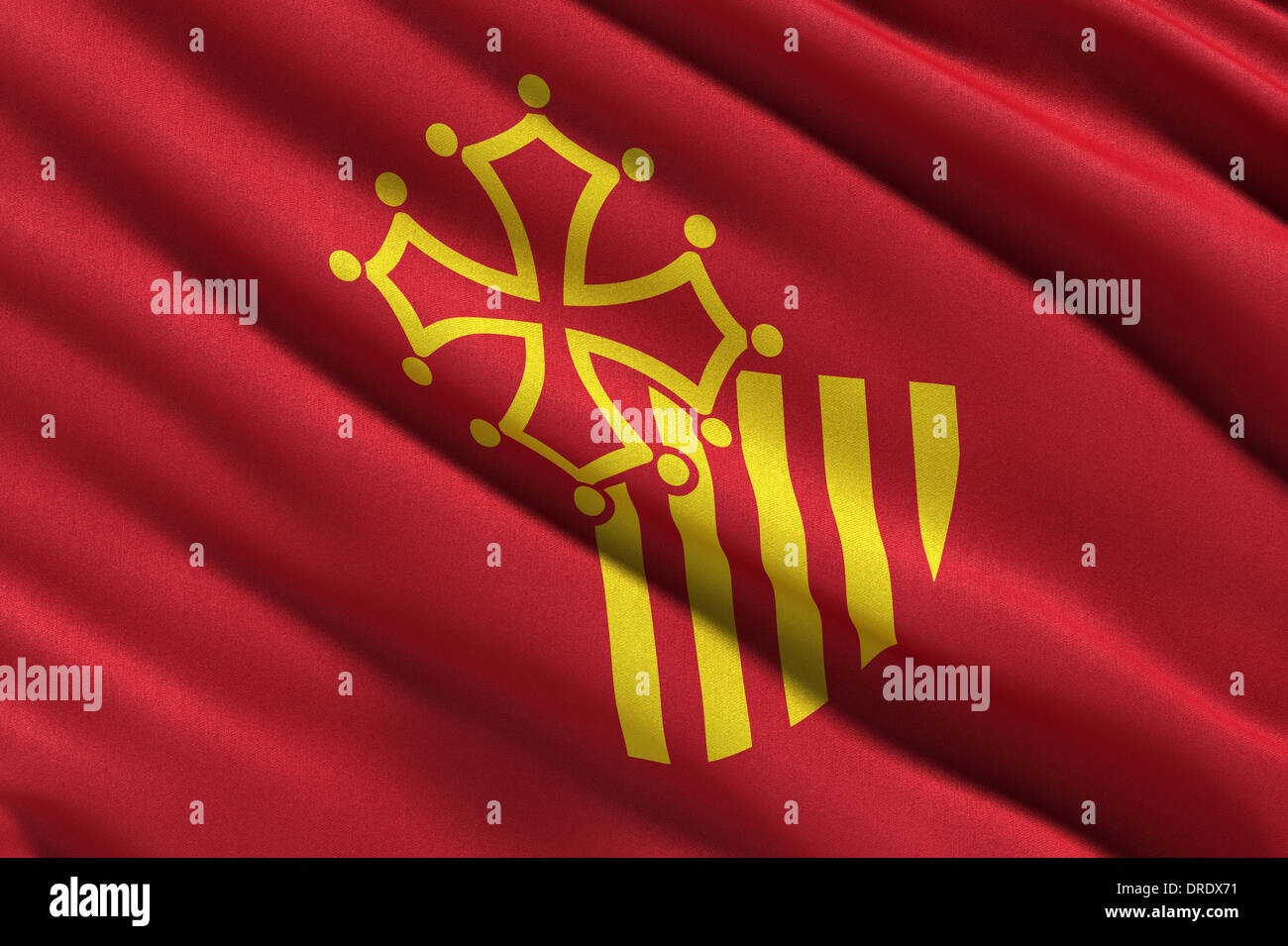Drapeau du languedoc Banque de photographies et d’images à haute ...
