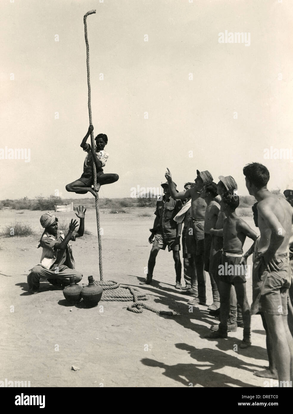 Indian rope trick Banque de photographies et d’images à haute ...