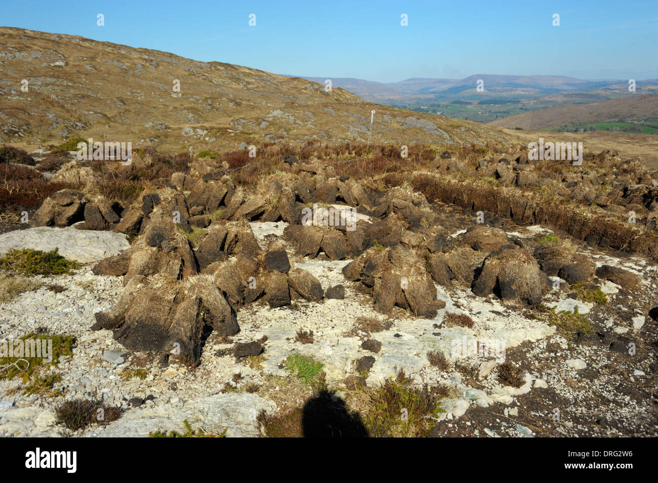 Site de coupe de tourbe Banque de photographies et d’images à haute ...