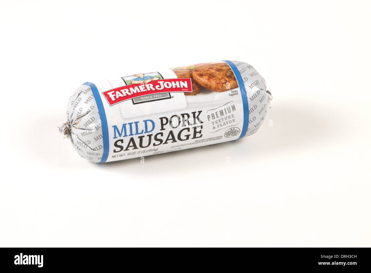 Production de saucisses et de viande Banque d'images détourées - Alamy