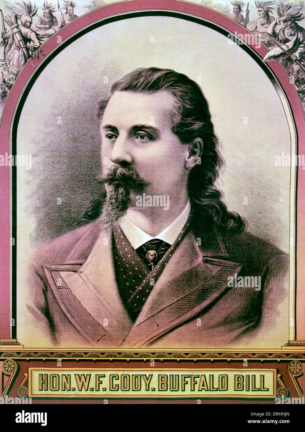 Buffalo bill cody portrait Banque de photographies et d’images à haute ...