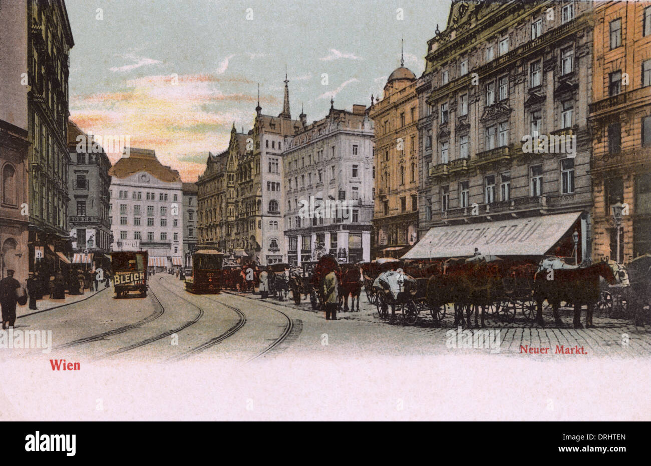 Neuer markt vienna Banque de photographies et d’images à haute ...