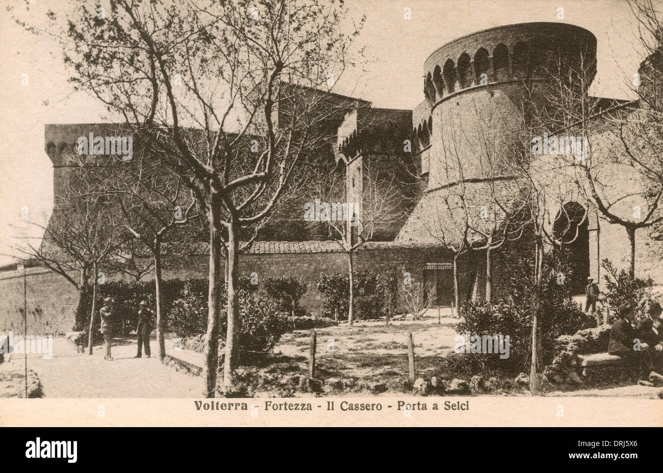 Volterra Castle Banque d'image et photos - Alamy