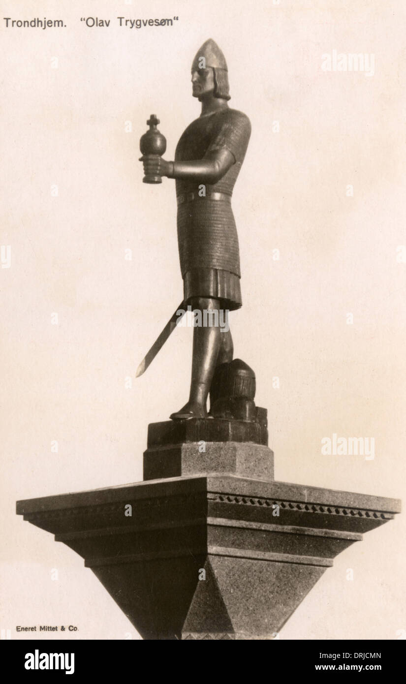 Trondheim viking statue Banque de photographies et d’images à haute résolution - Alamy