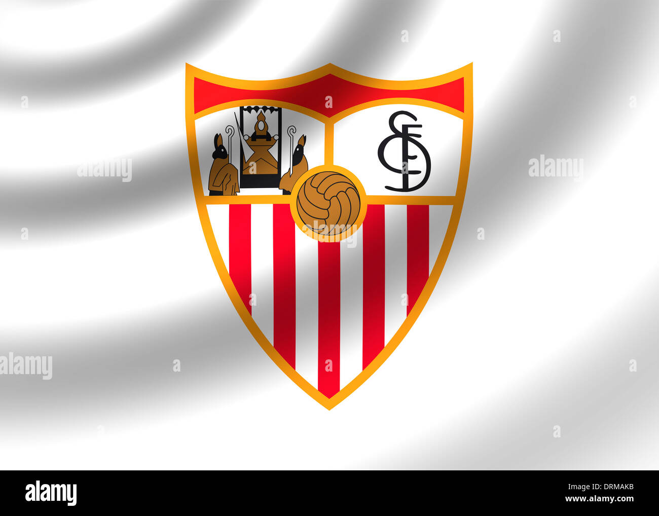 Sevilla fc logo flag symbol Banque de photographies et d’images à haute ...