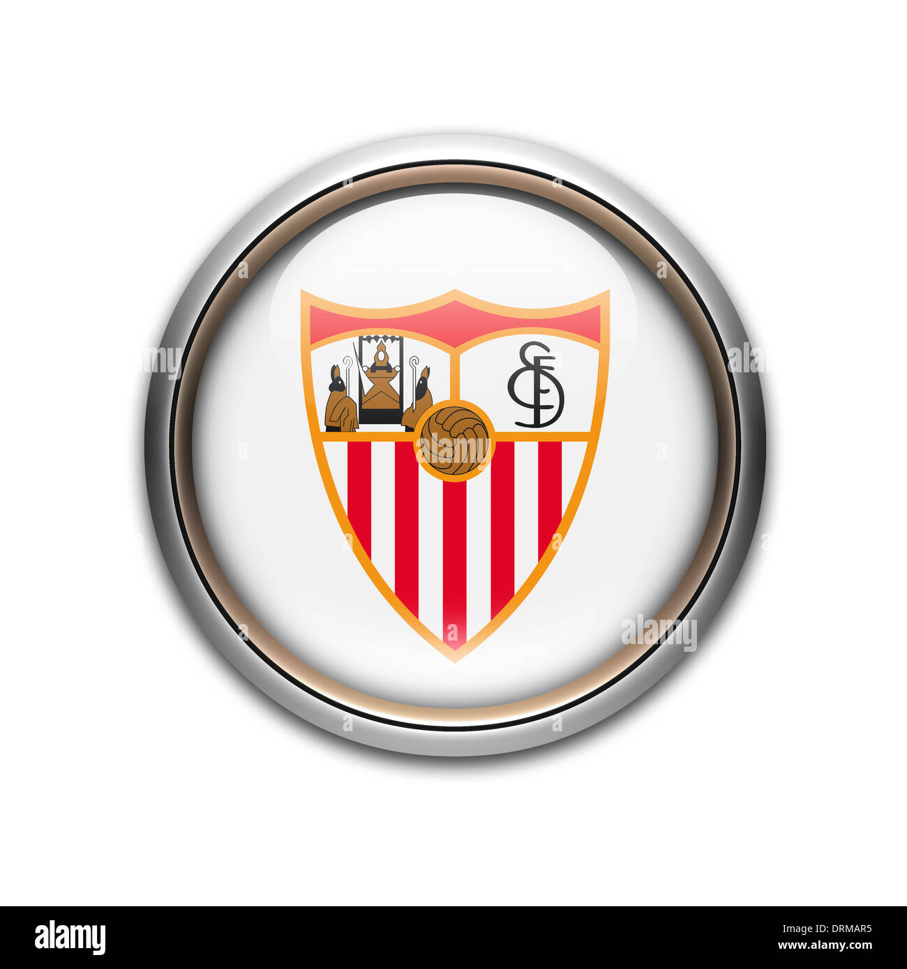 Sevilla fc logo flag symbol Banque de photographies et d’images à haute ...