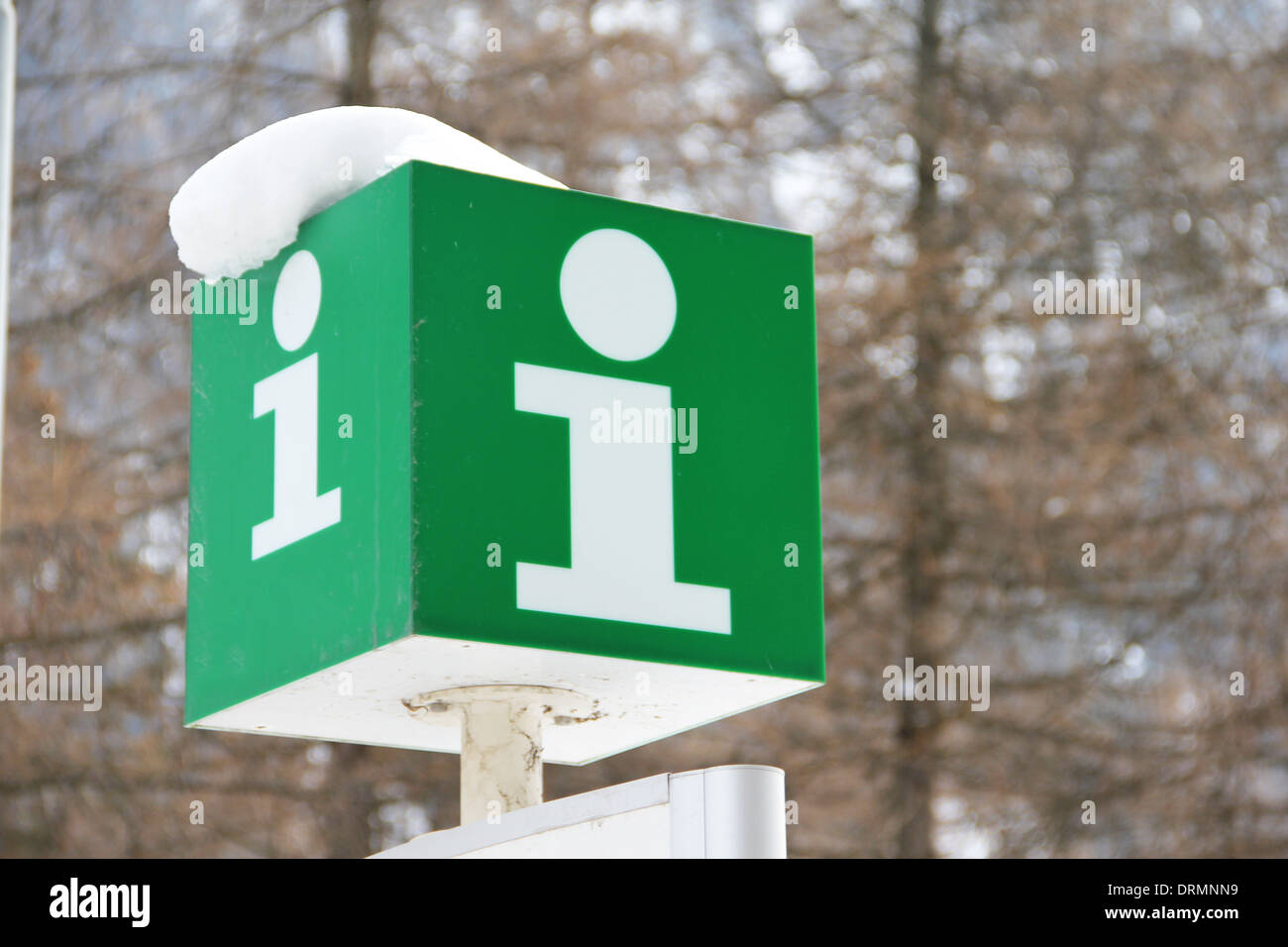 Signe info Banque de photographies et d’images à haute résolution - Alamy