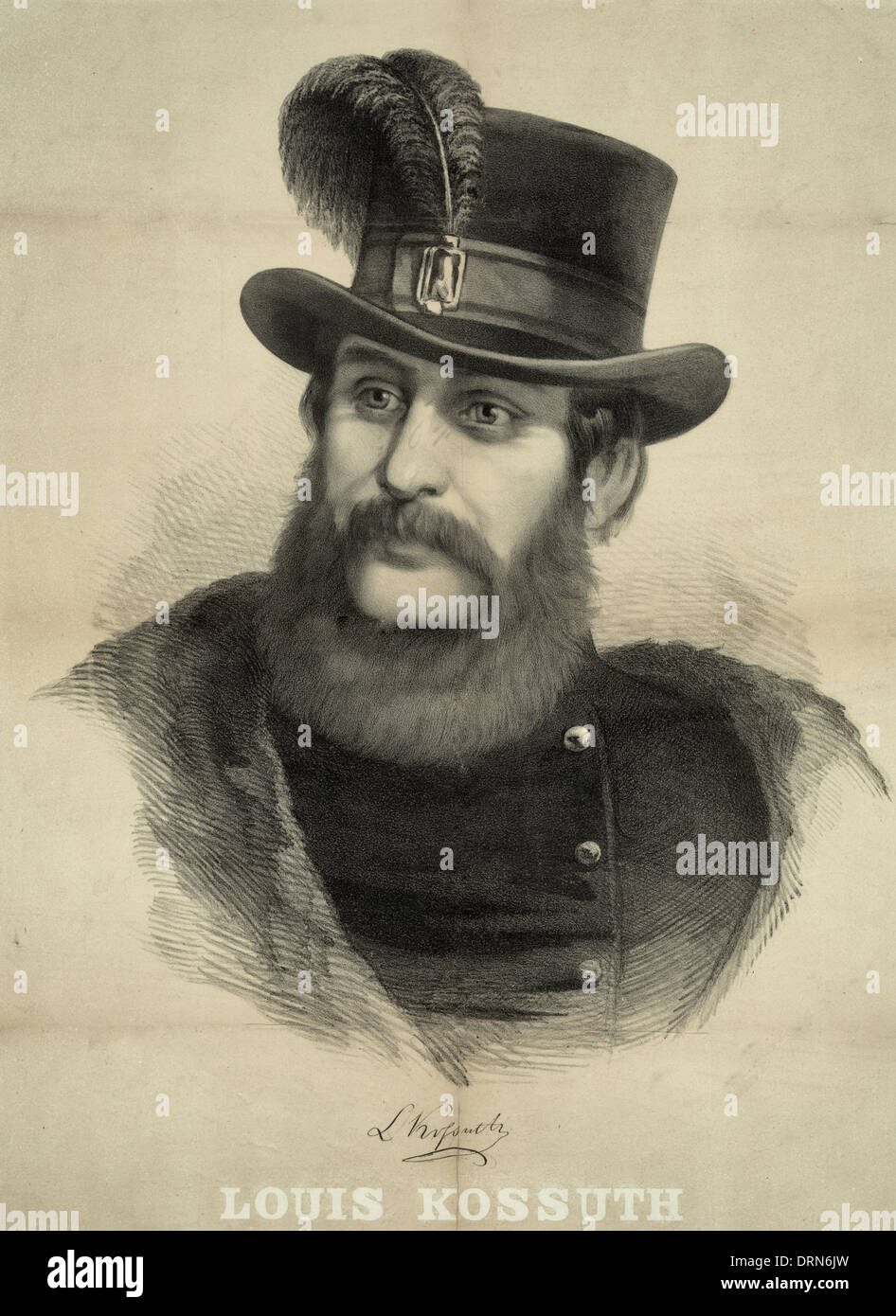 Louis Kossuth - un avocat, journaliste, homme politique et Regent ...