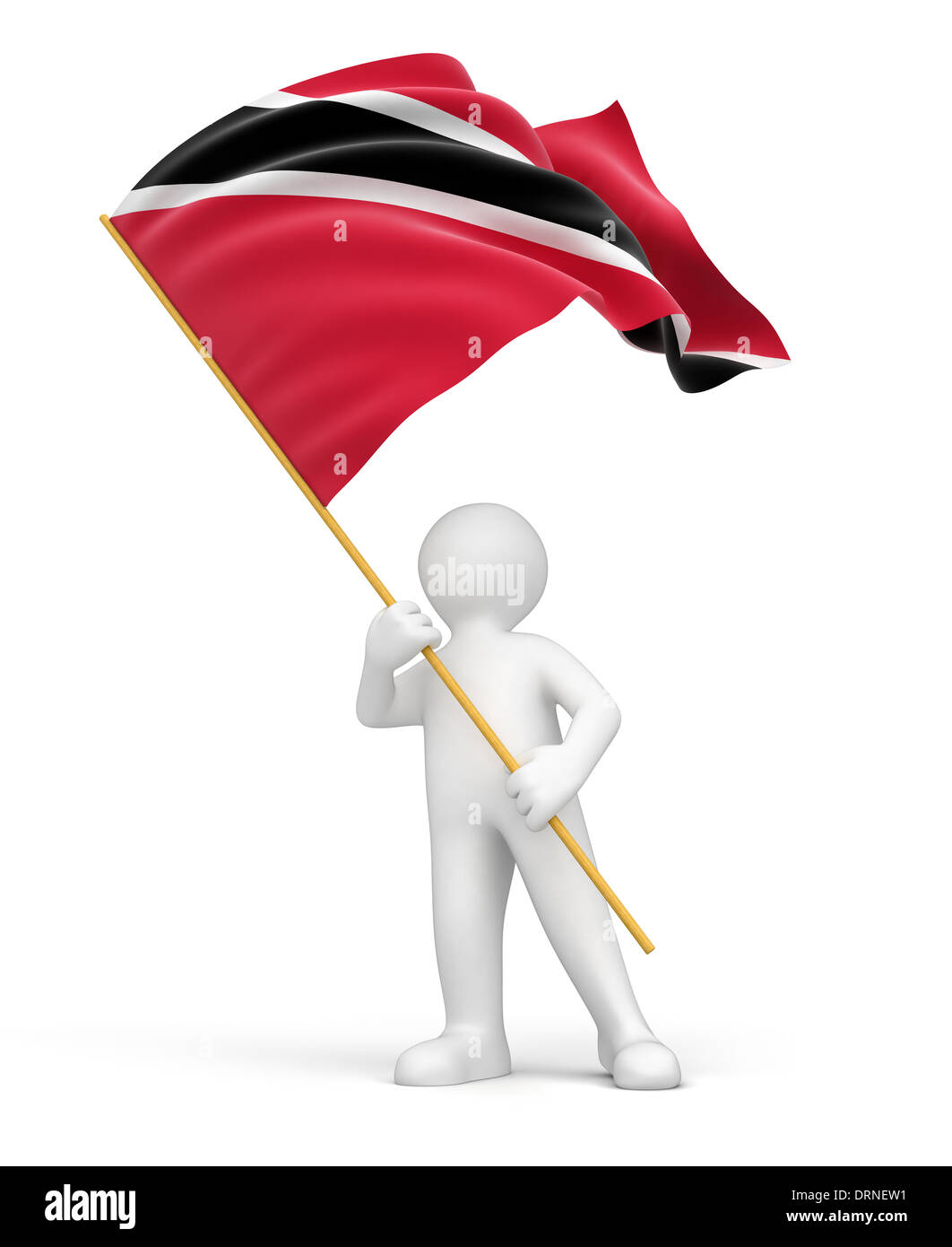 Drapeau trinidad Banque de photographies et d’images à haute résolution ...