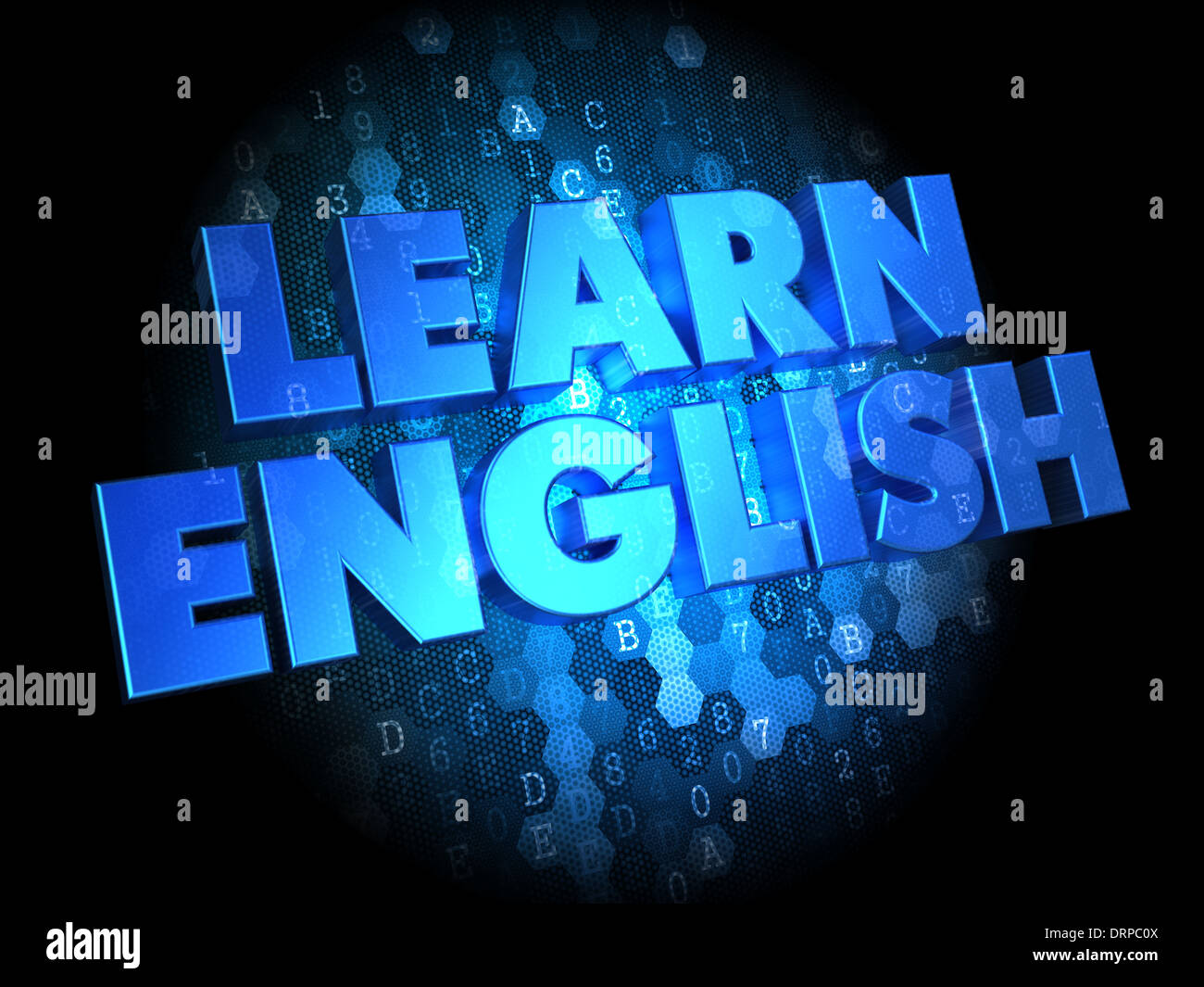 Apprendre apprend apprendre l'anglais Banque de photographies et d ...