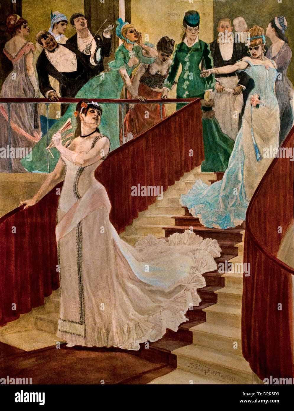 Felicien rops belgian painter Banque de photographies et d’images à ...