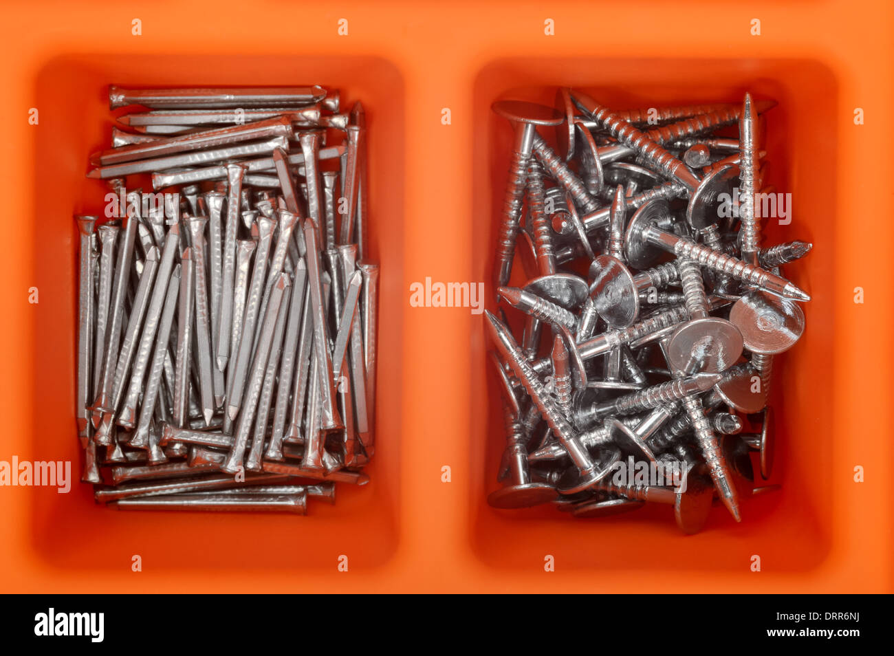 Different types of nails Banque de photographies et d’images à haute ...