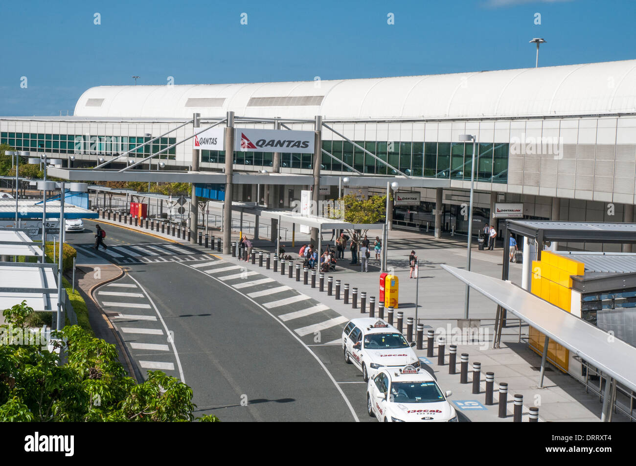 Terminal Domestique, de l'aéroport de Brisbane, Queensland, Australie ...