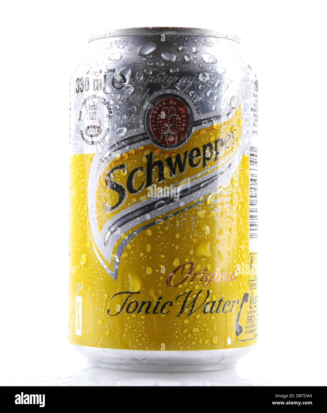 Canette de schweppes Banque de photographies et d’images à haute ...