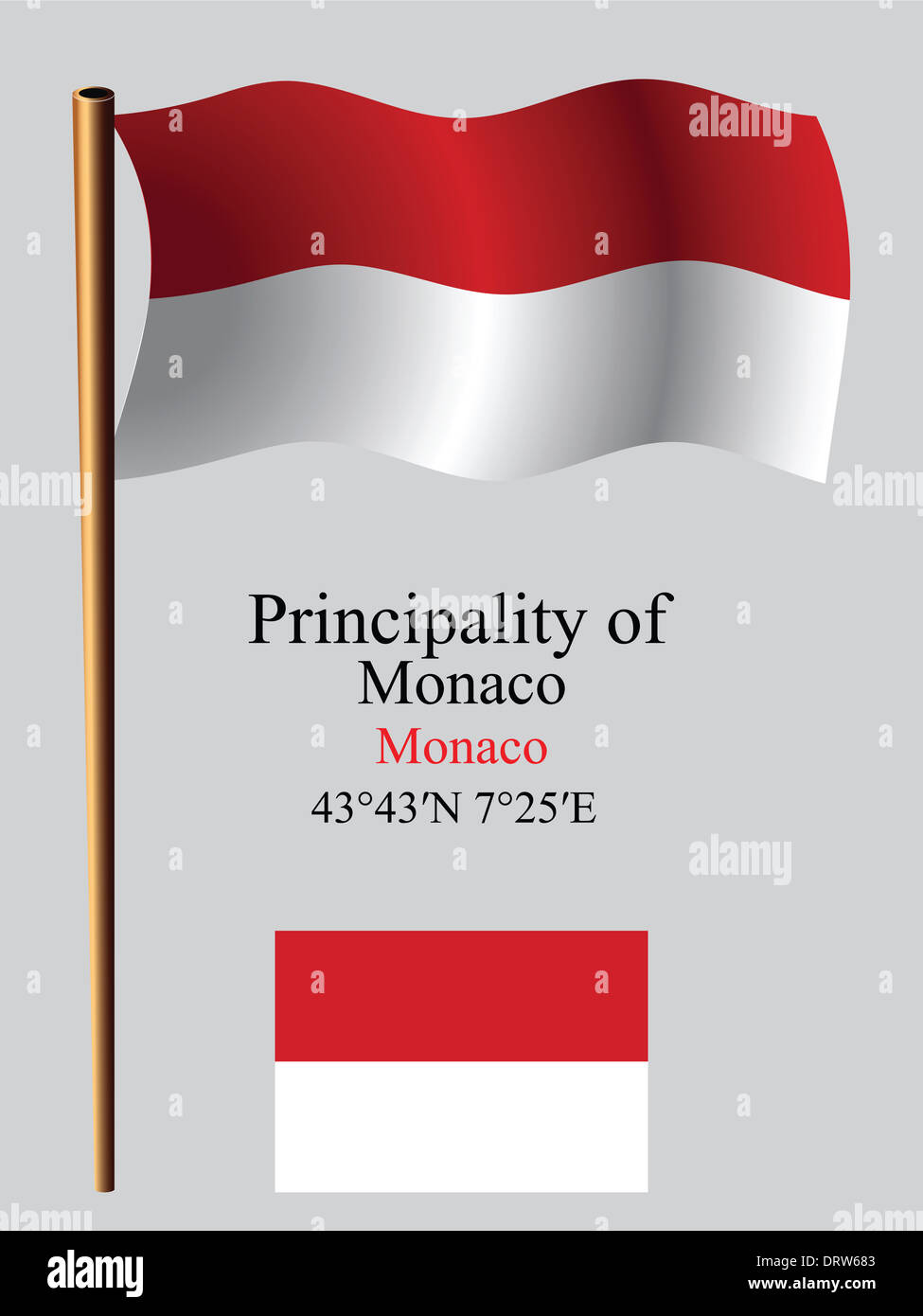 Blason de monaco Banque de photographies et d’images à haute résolution ...