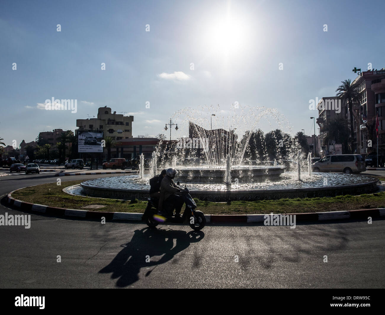 Gueliz ville nouvelle Banque de photographies et d’images à haute ...