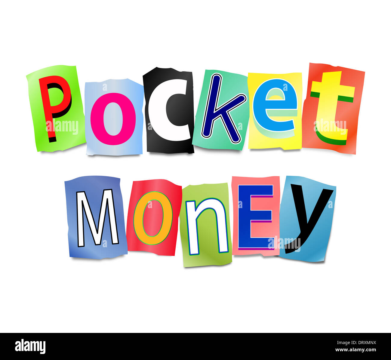 Argent de poche Banque d'images détourées - Alamy