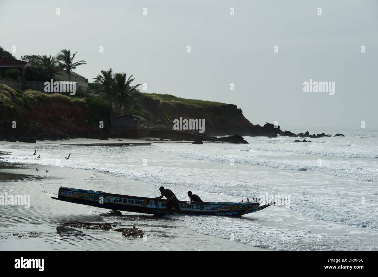 Pirogue ouest africaine Banque de photographies et d’images à haute ...
