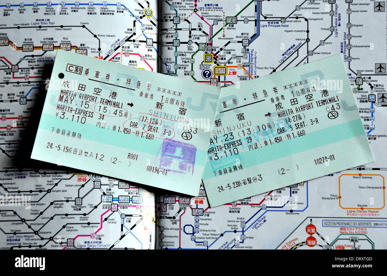 Prix du billet de train Banque de photographies et d’images à haute ...