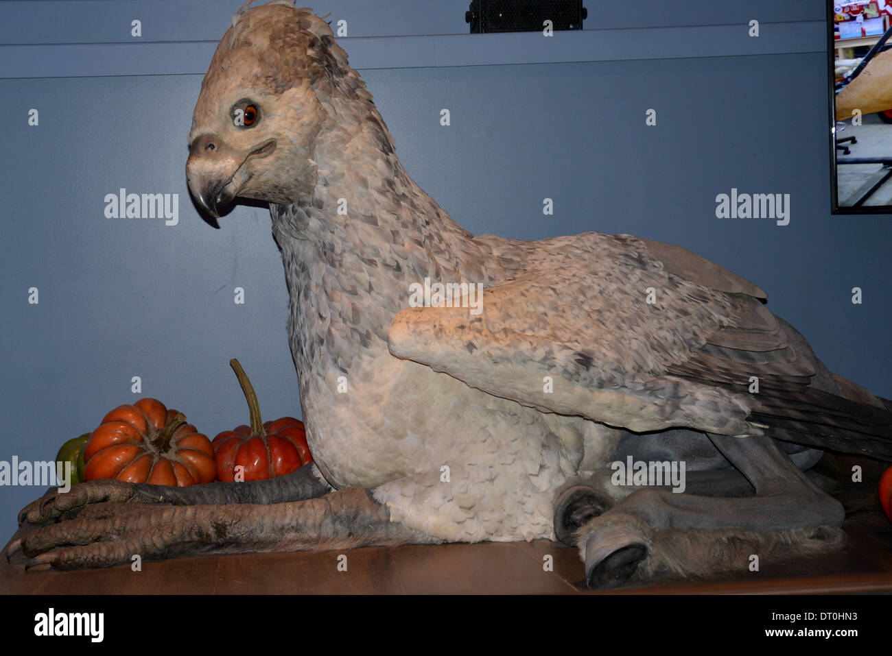 Modèle d'hippogriffe à la Warner Brothers studio tour harry potter à ...