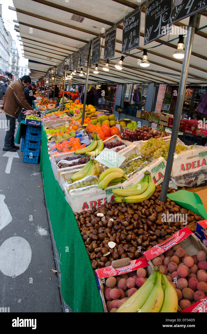 Paris market aligre Banque de photographies et d’images à haute ...