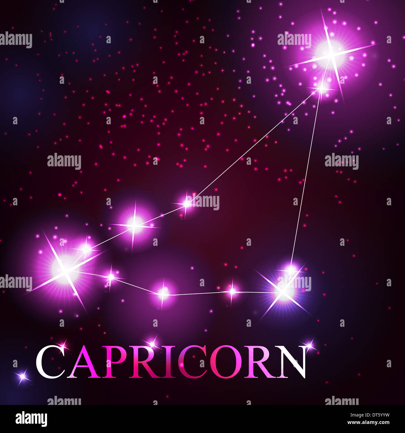Capricorn zodiacal sign Banque de photographies et d’images à haute ...