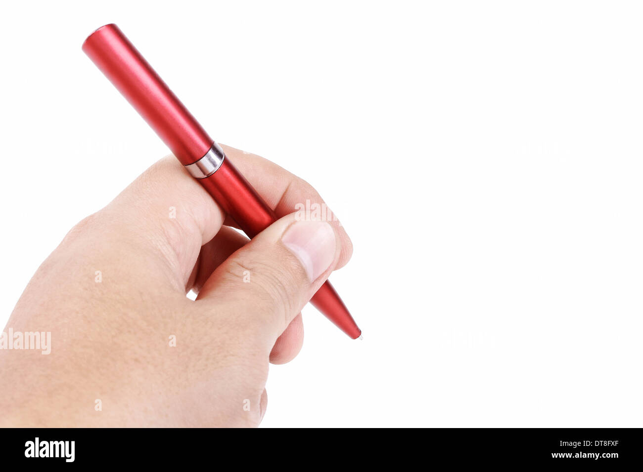 Stylo rouge Banque de photographies et d’images à haute résolution - Alamy