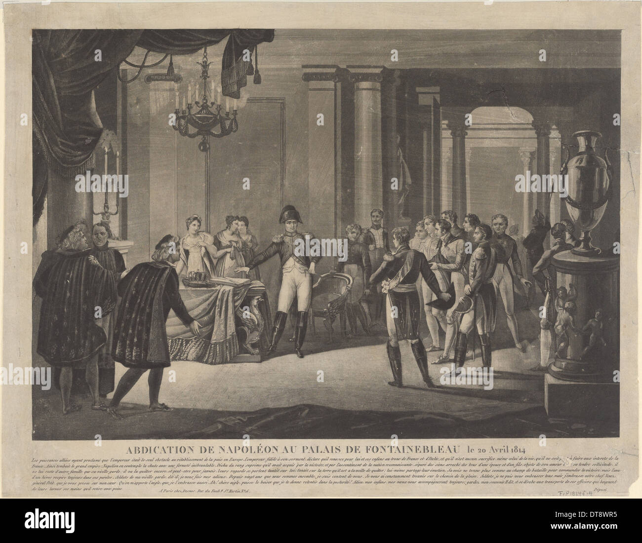 Abdication napoleon Banque de photographies et d’images à haute ...