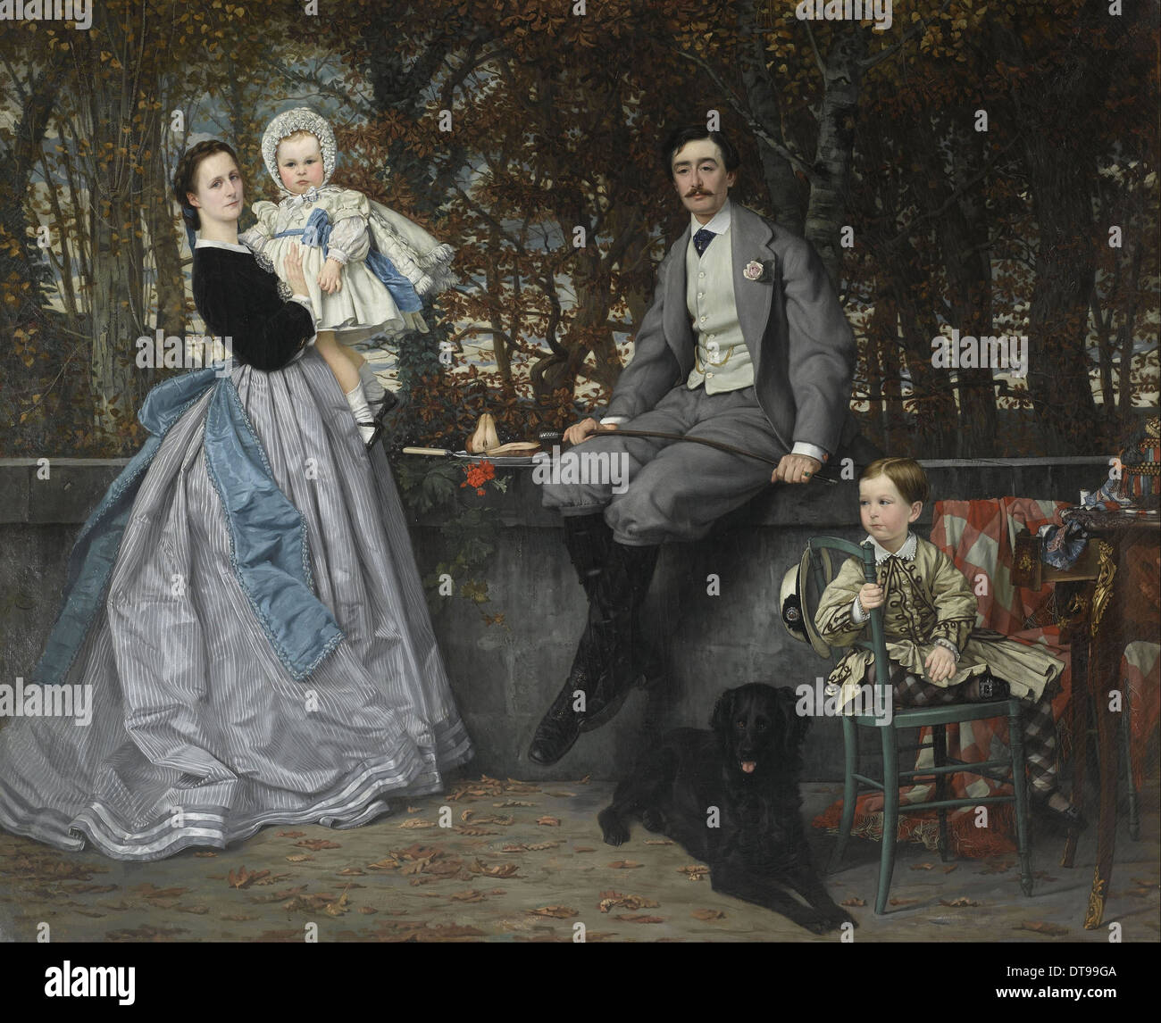 Painting by james tissot 1836 1902 Banque de photographies et d’images ...